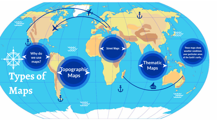 Types of Maps by tayyibha hussain on Prezi