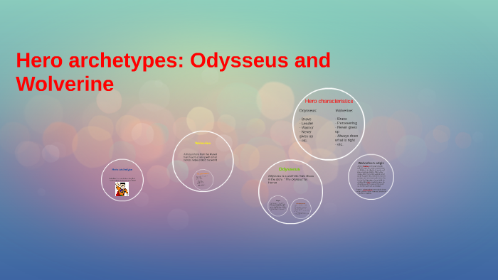 Hero archetypes: Odysseus and Wolverine by Bradley Jackson on Prezi