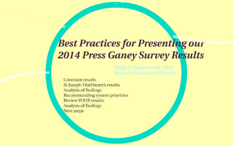 Press Ganey Results - 2014 by Human Resources on Prezi