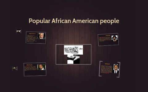 Popular African American people by Emir Alispahic on Prezi