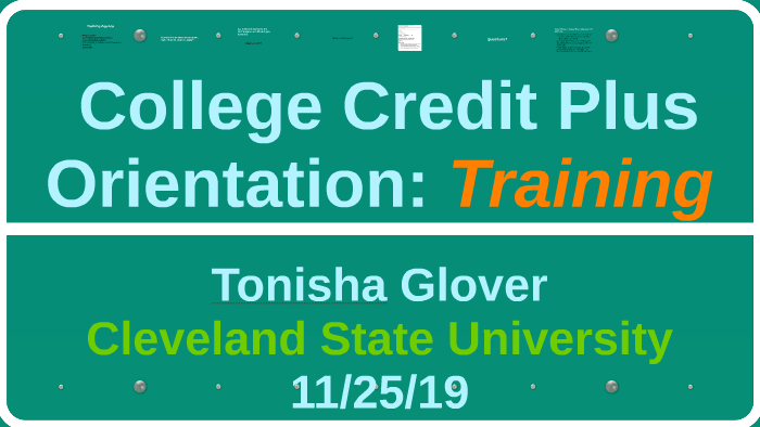 CSU CCP Orientation Training by Tonisha Glover on Prezi