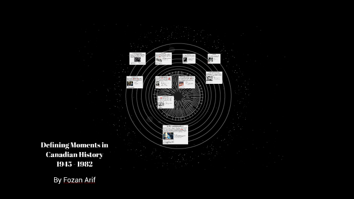 Defining Moments in Canadian History by Fozan A on Prezi