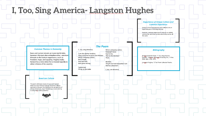 I, Too, Sing America- Langston Hughes by Amelie Andreas on Prezi