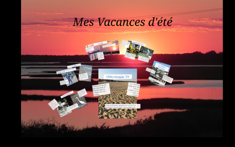 Mes Vacances d'été by