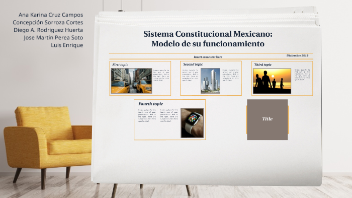 Sistema Constitucional Mexicano: Modelo de su Funcionamiento by Diego ...