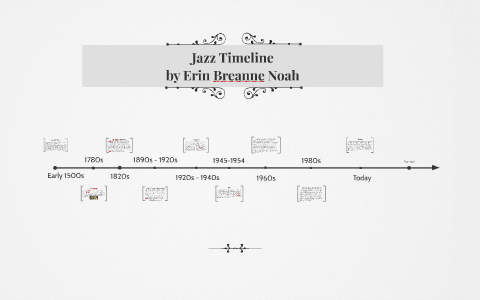 Jazz Timeline by Breanne Noah on Prezi