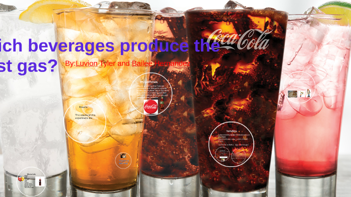 Which beverages produce the most gas? by luvion tyler on Prezi