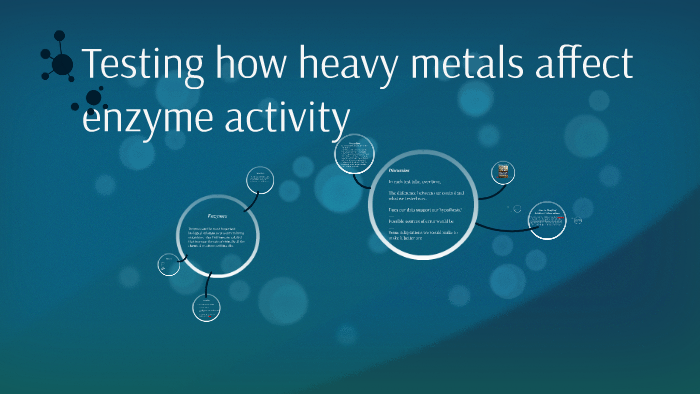Testing how heavy metals affect enzyme activity by elisha thomas on Prezi