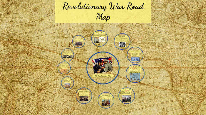 Revoutionary War road map by Kyle Kirk on Prezi