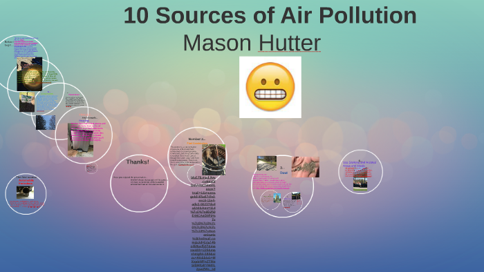 10 Sources of Air Pollution by Mason Hutter on Prezi