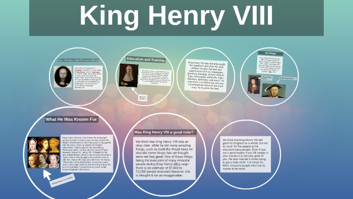King Henry VIII by on Prezi