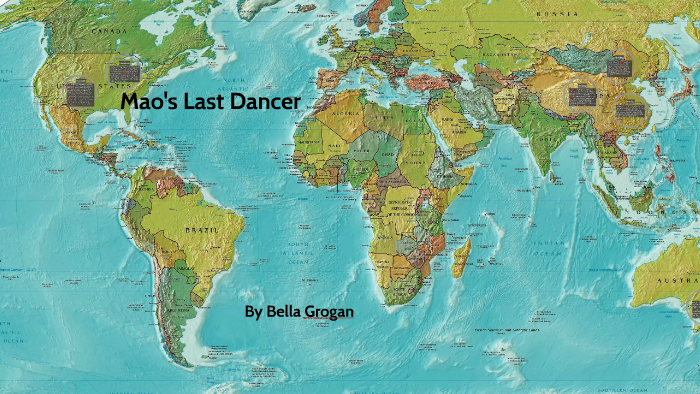 Maos last dancer - map of events in the book by Bella Grogan on Prezi
