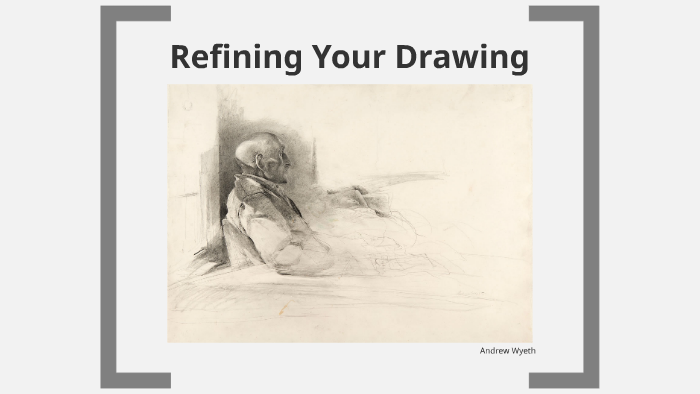 Refining A Drawing by Shannon Fody