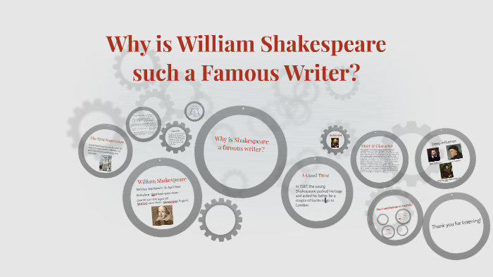 Why is William Shakespeare such a Famous Writer? by Jialin Wan on Prezi