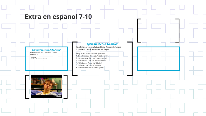 Extra en espanol 7-10 by Liliana Gonzalez on Prezi
