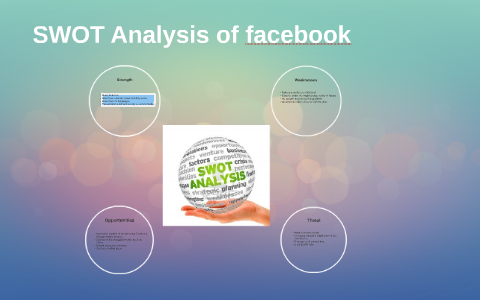 SWOT Analysis of facebook by Farhin Chowdhury on Prezi