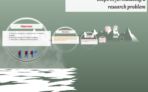 Steps in formulating a research problem by Angela Esmeralda on Prezi