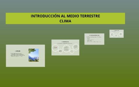 INTRODUCCIÓN AL MEDIO TERRESTRE by johana valdivia salas on Prezi