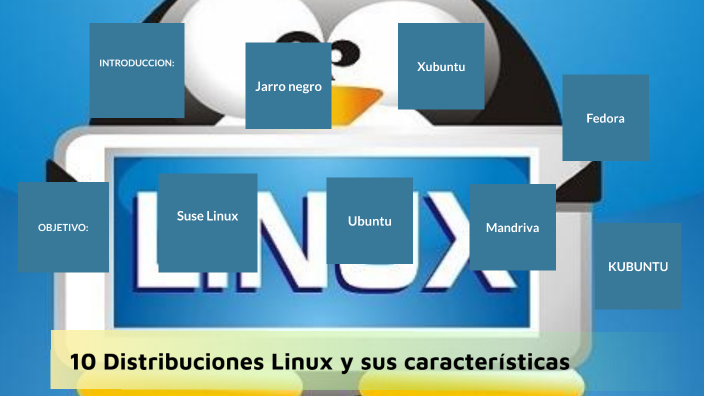 10 Distribuciones Linux y sus características by Muñoz Altamirano Rayza ...