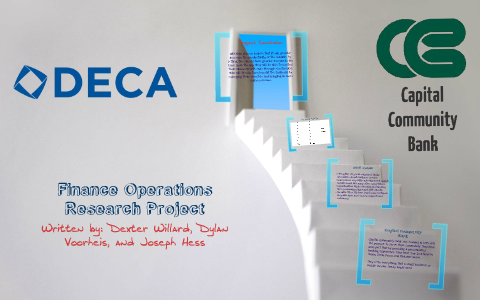 DECA Finance Operations Research Project 2013 by Joseph Hess on Prezi