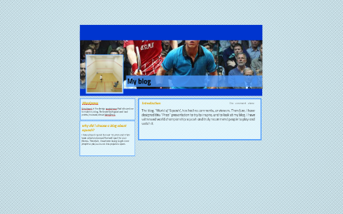 My blog by Greg C on Prezi