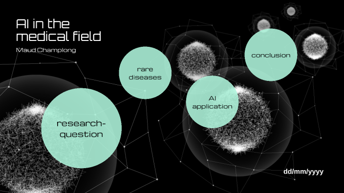 AI in the medical field by maud champagne on Prezi