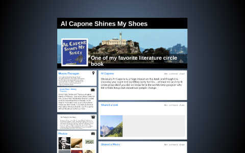 Al Capone Shines My Shoes by Mrs. Erredge on Prezi