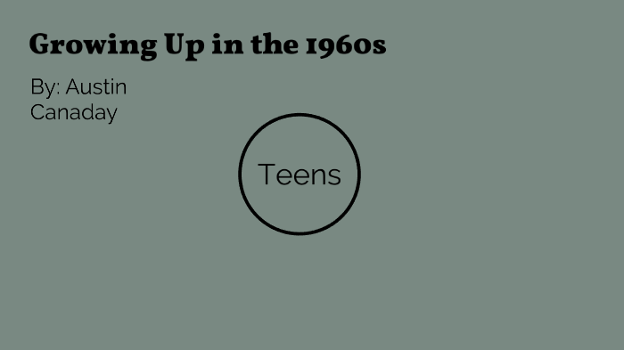 1960s Teens by Austin Canaday on Prezi