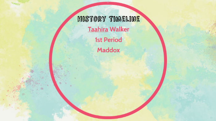 History Timeline by Taahira Walker on Prezi