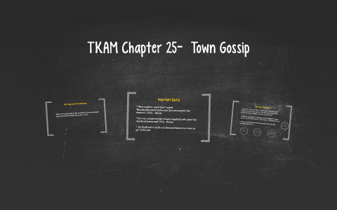 TKAM Chapter 25- Town News by Nolan Kelly on Prezi