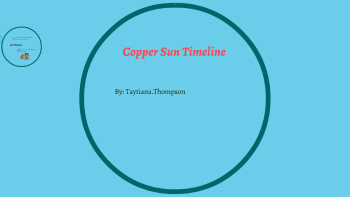 Copper Sun Timeline by Taytiana Thompson on Prezi