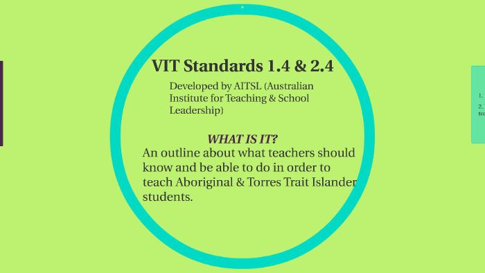 VIT Standards 1.4 & 2.4 by Fedelia Keller on Prezi