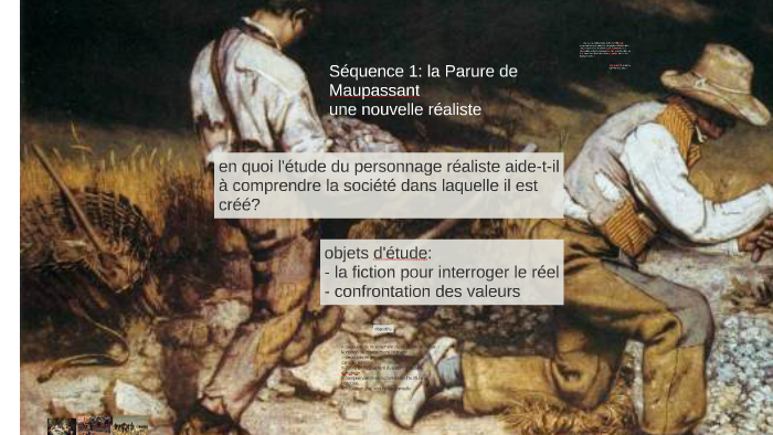 Séquence 1: la Parure de Maupassant by Aurélie Lacroix on Prezi