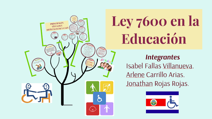 LEY 7600 EN EDUCACIÓN by maria fallas on Prezi