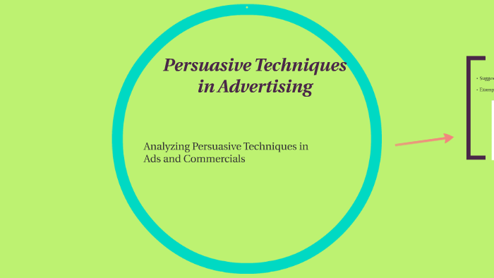Persuasive Techniques in Advertising by Carolyn Campbell on Prezi