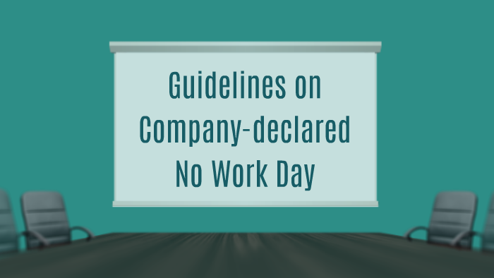 Guidelines on Company-declared No Work Day by Aileen Alejandrino on Prezi