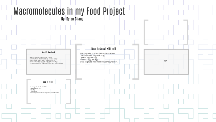 Macromolecules in my Food Project by Dylan Chang on Prezi