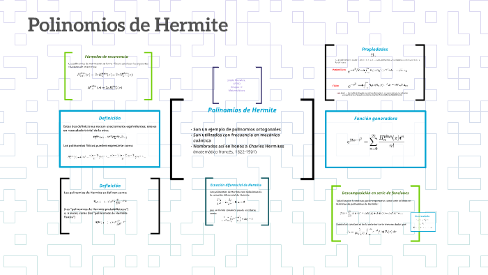 Polinomios de Hermite by Jesús Morales on Prezi