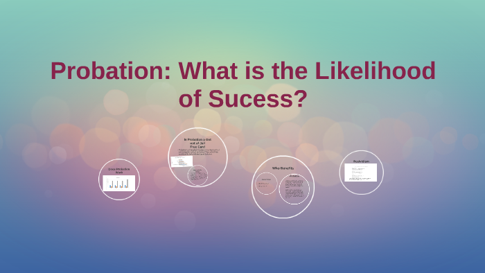 Probation: What is the Likelihood of Sucess? by athena caneal on Prezi