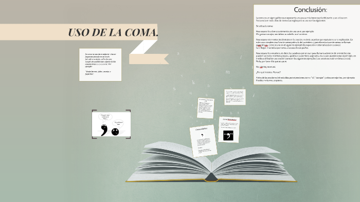 USO DE LA COMA. by Fernanda Leon on Prezi