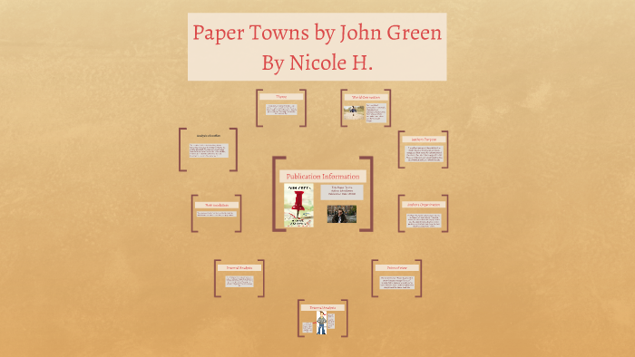 Paper Towns by John Green by Nicole Rodriguez on Prezi
