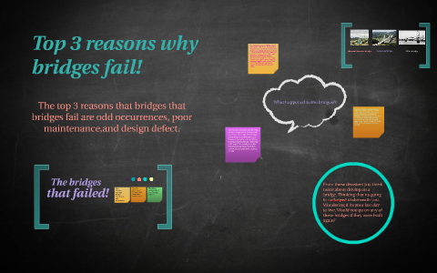 Top 3 reasons why bridges fail! by Amber Coe on Prezi
