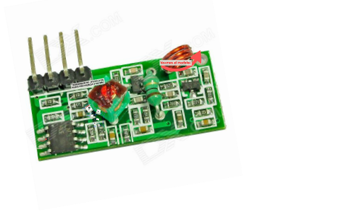 TRANSMISOR RF - MODULO DE RADIO FRECUENCIA A 433 MHZ by Andrea Martinez ...