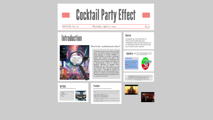 Cocktail Party Effect by Claire Kim on Prezi