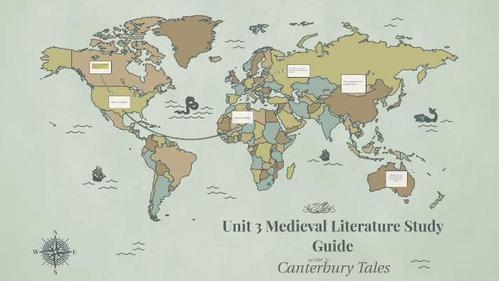Unit 3 Medieval Literature Study Guide by Andrea Forcum