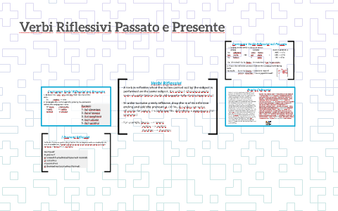 Verbi Riflessivi Passato e Presente by Leyna Brostowski on Prezi