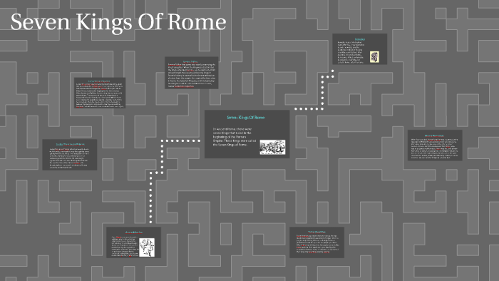 Seven Kings Of Rome by ben sherrick on Prezi