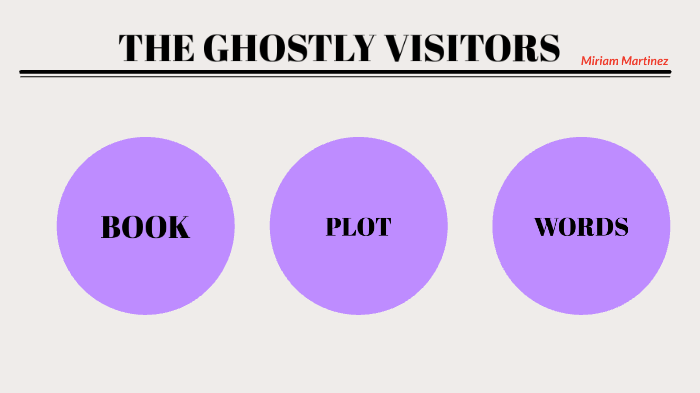 The ghostly visitors by Miriam Martínez Pérez on Prezi