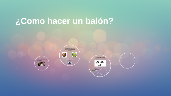 ¿Como hacer un balón? by Marco Flores on Prezi