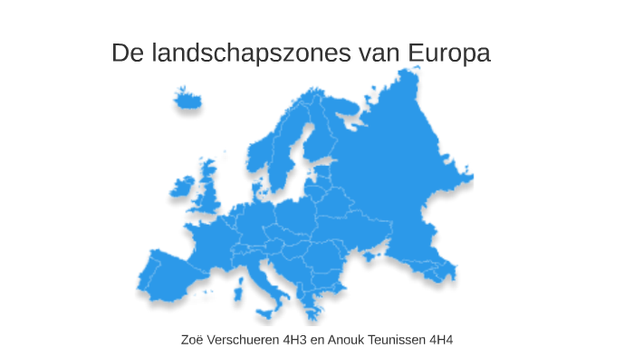 de landschapszones van Europa by Zoë Verschueren on Prezi